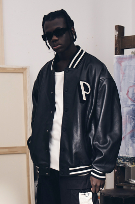 Preach Leather Varsity Jacket Black | Collegejacken | Jacken | Animal ...