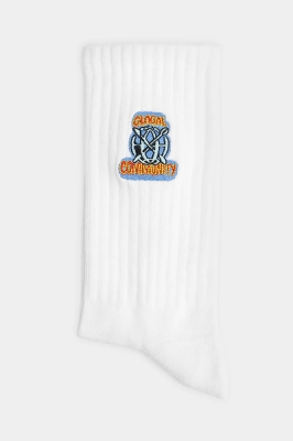 Daily Paper Hock Socks White | Socken | Accessories | Animal Tracks