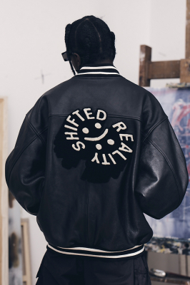 Preach Leather Varsity Jacket Black | Collegejacken | Jacken | Animal ...